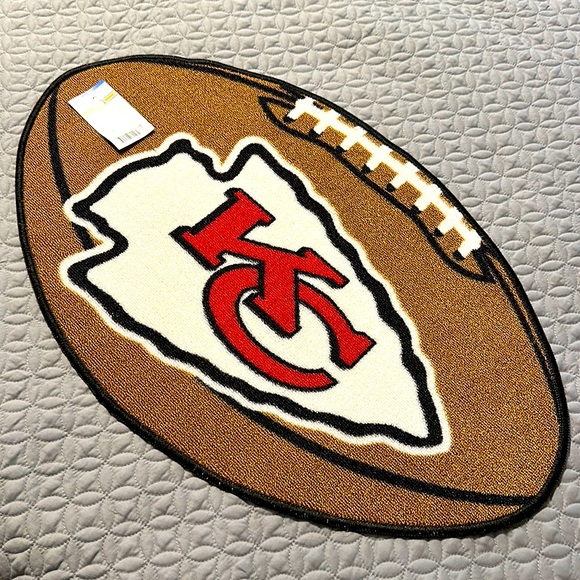 Accents | Kansas City Chiefs Football Door Mat Rug Rubberbacked New ...